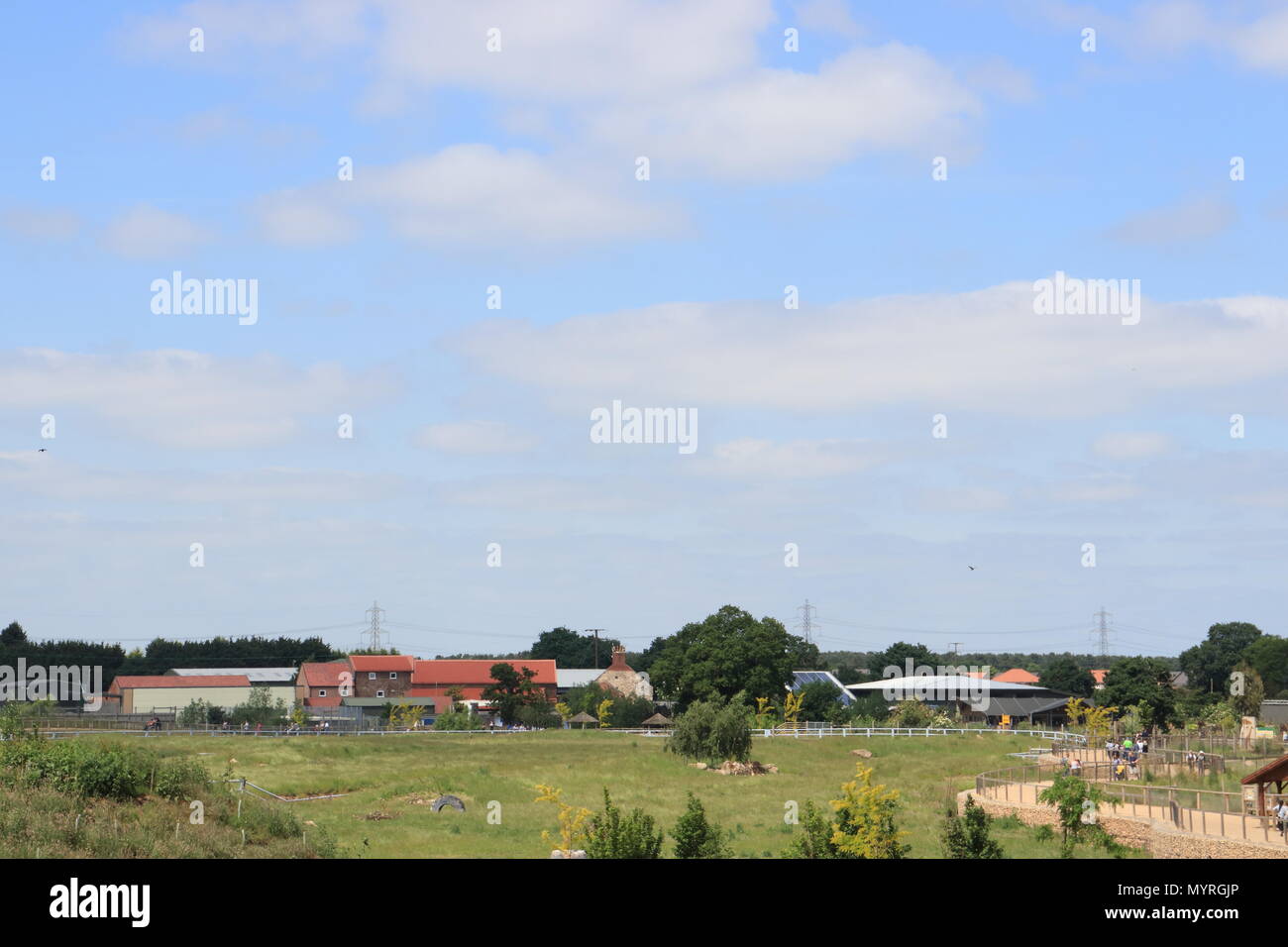 Yorkshire Wildlife Park, Branton,Doncaster, South Yorkshire, UK Stock ...