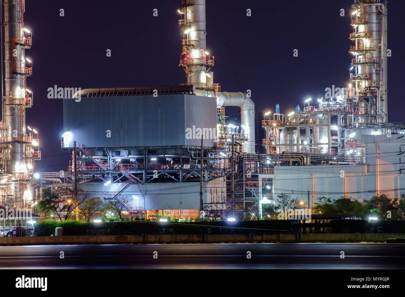 Oil tank night hi-res stock photography and images - Alamy