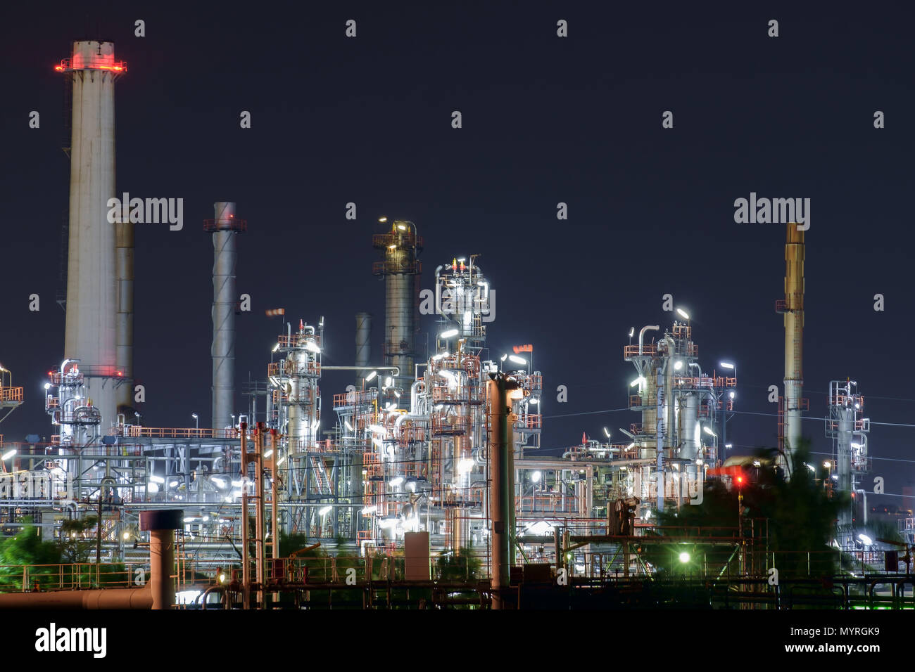 Refinery Night