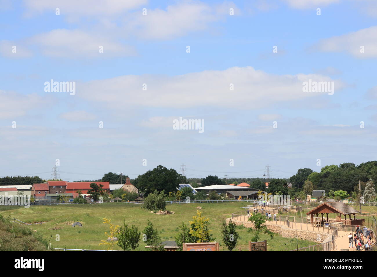 Yorkshire Wildlife Park, Branton,Doncaster, South Yorkshire, UK Stock ...