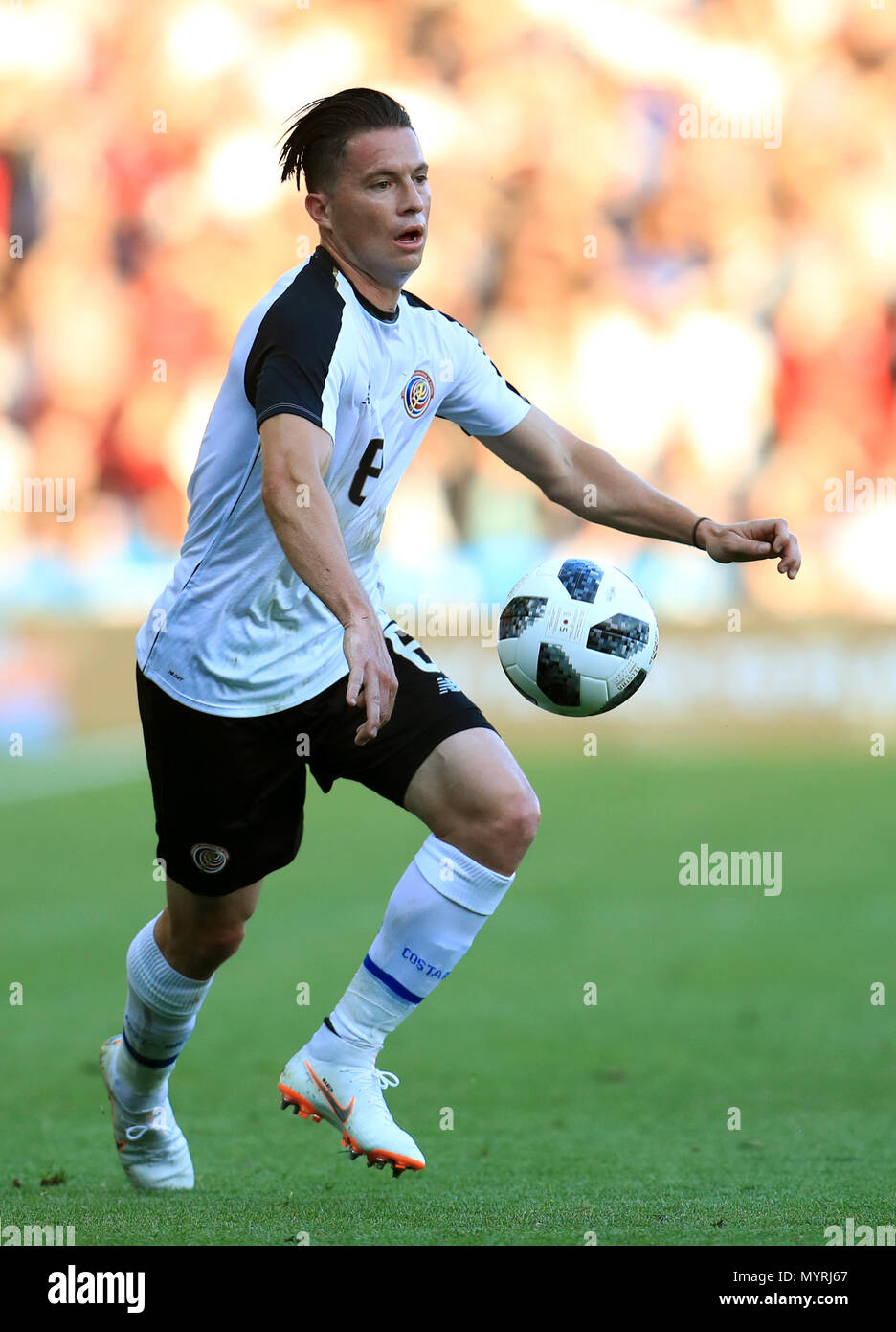 Costa Rica's Oscar Duarte during the International Friendly match at ...