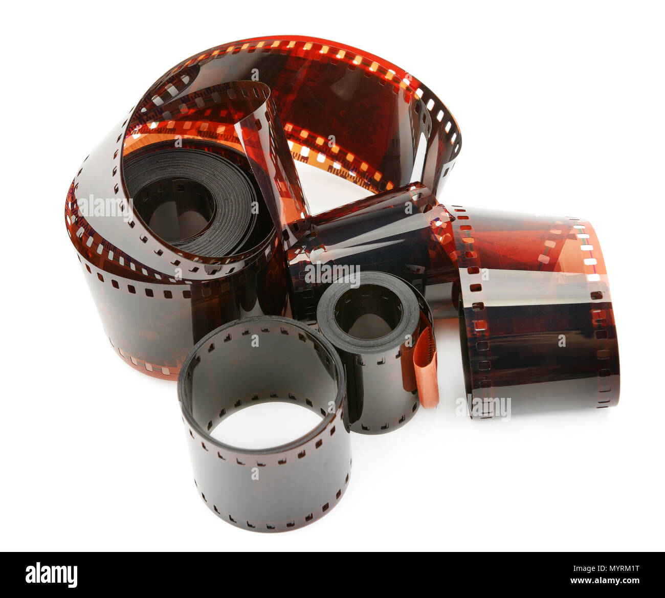Blank film strip Cut Out Stock Images & Pictures - Alamy