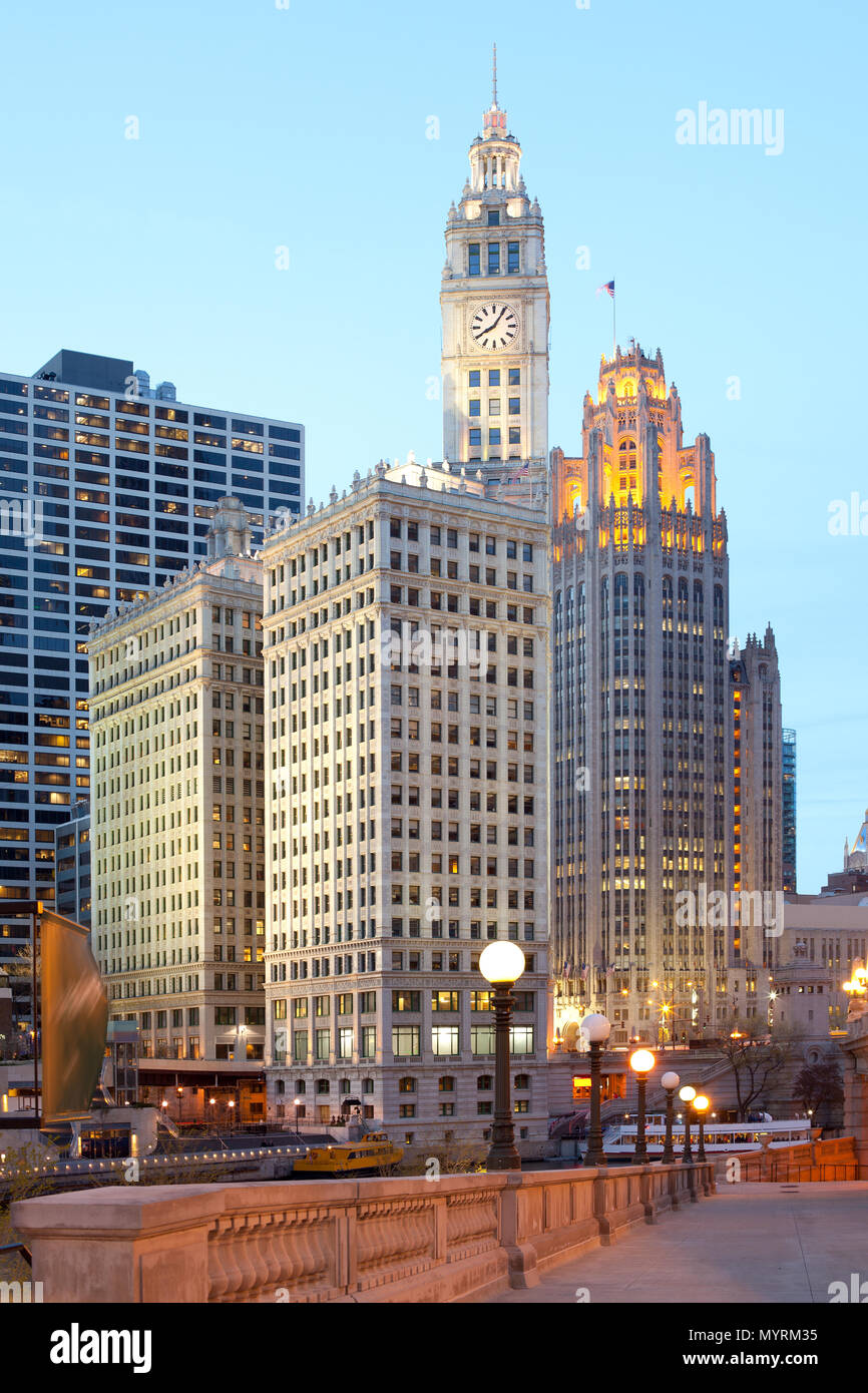 Chicago historical buildings hi-res stock photography and images - Alamy