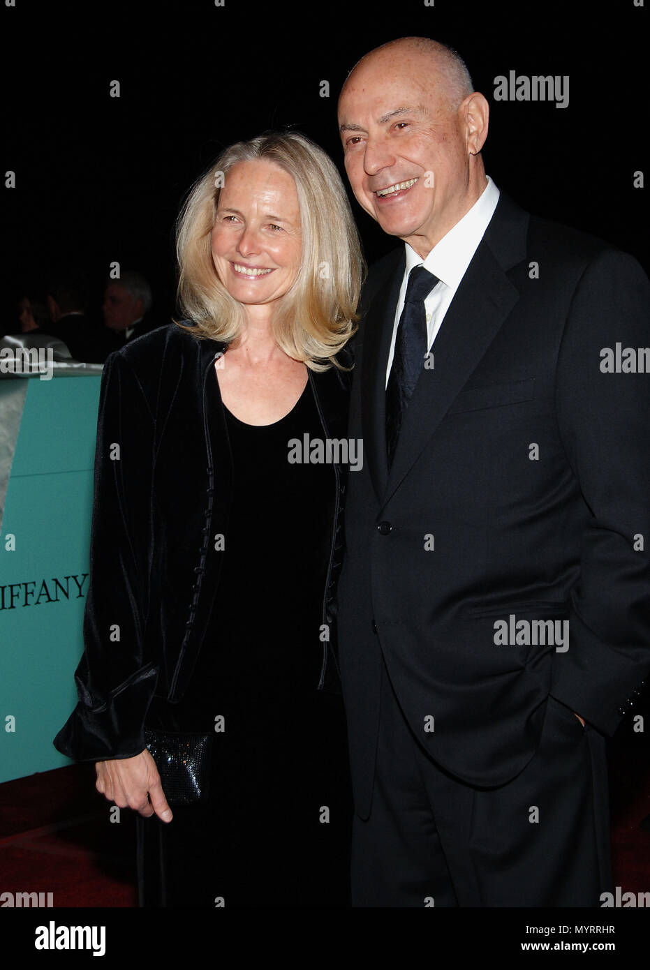 Alan Arkin and wife arriving at the PALM SPRING International Film ...