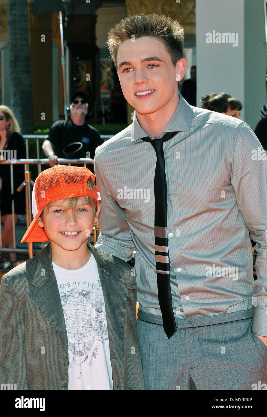 Jesse McCartney and brother Timmy Horton Hears A Who ! Premiere at the ...