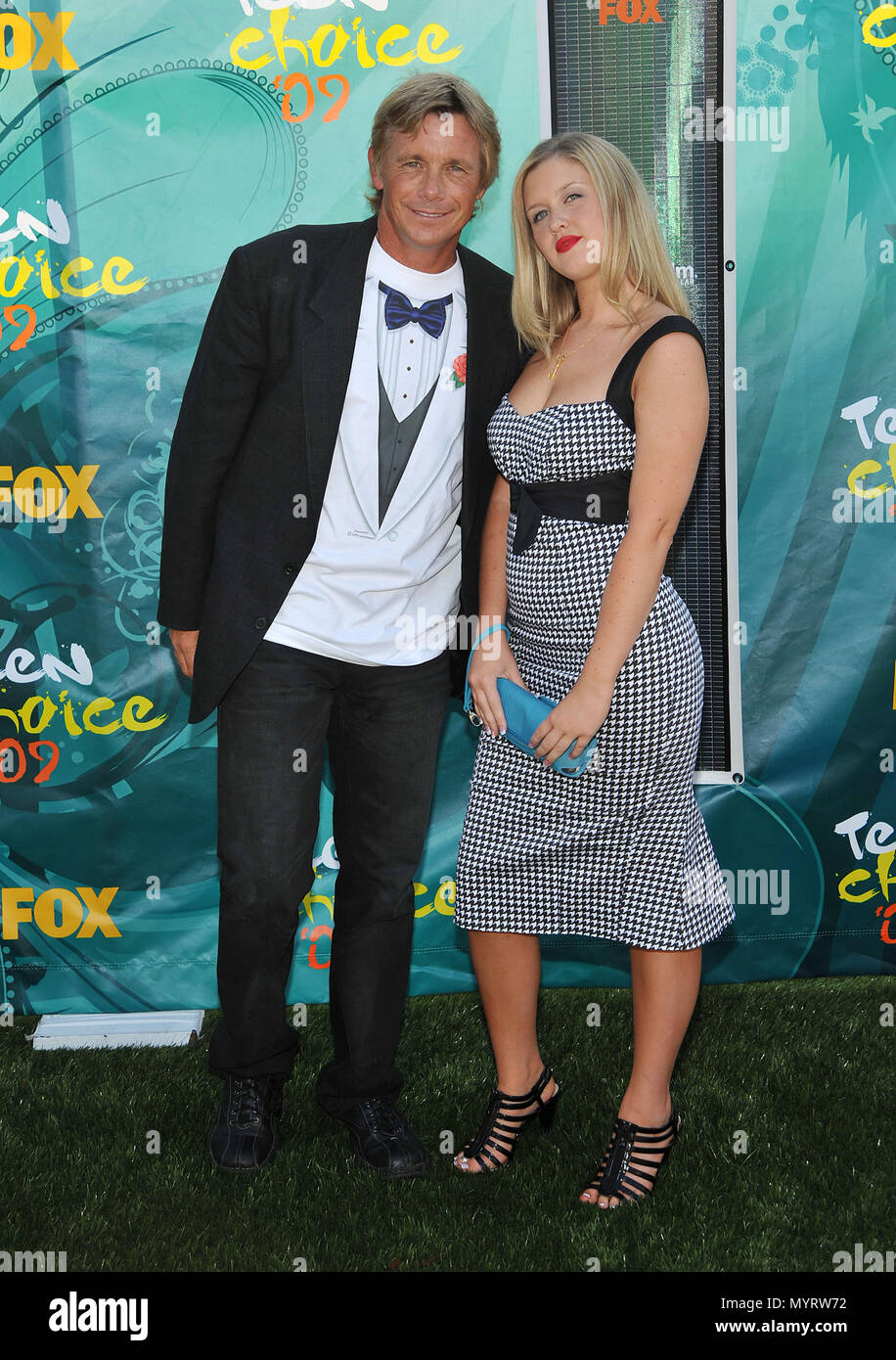 Chris Atkins and daughter - Teen Choice Awards 2009 at the Universal ...