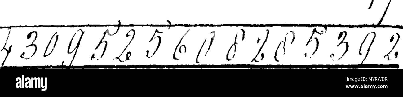 . English: Fleuron from book: An introduction to arithmetic, consisting ...