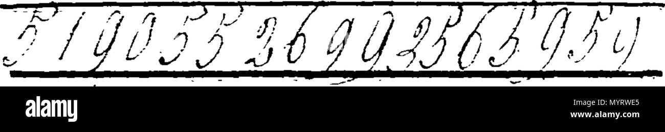. English: Fleuron from book: An introduction to arithmetic, consisting ...