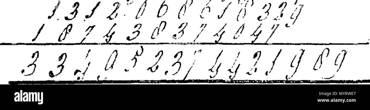 . English: Fleuron from book: An introduction to arithmetic, consisting ...