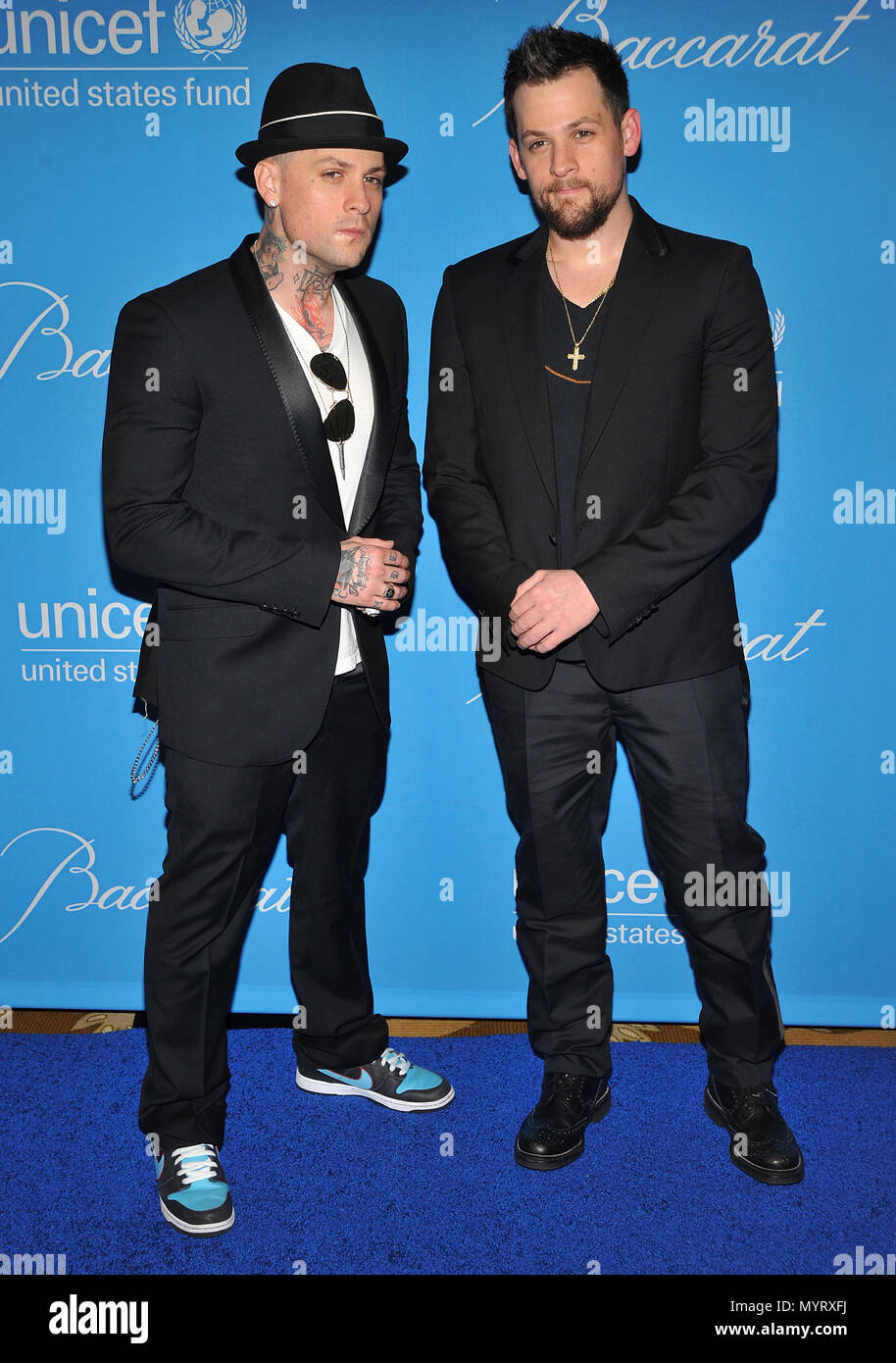 Benji Madden Joel Madden 46 - 2009 UNICEF Ball at the Beverly Wilshire ...