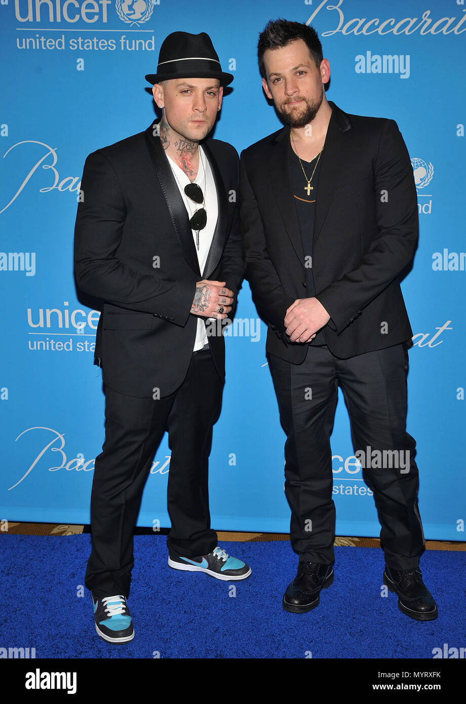 Benji Madden Joel Madden 21 - 2009 UNICEF Ball at the Beverly Wilshire ...