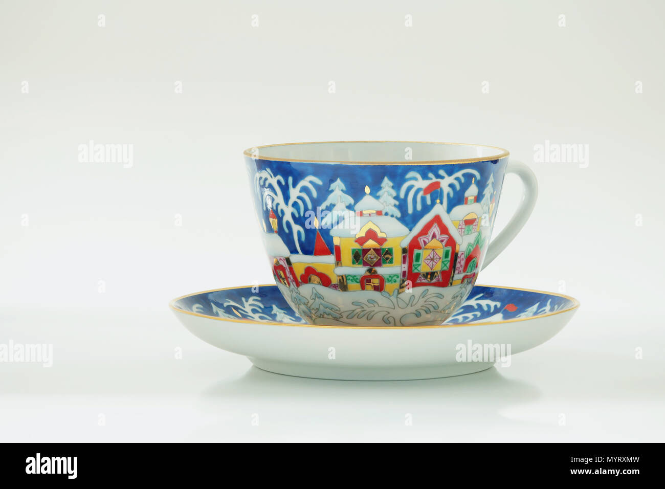 Vintage teacup drawing hi-res stock photography and images - Alamy