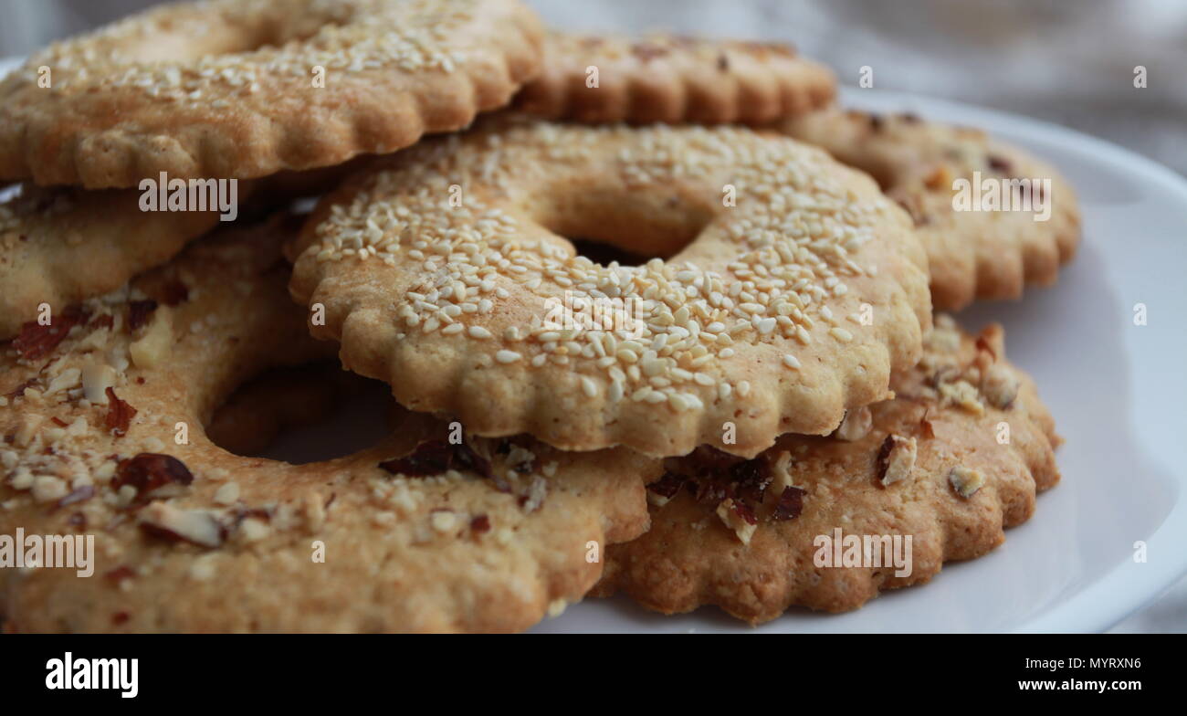 Biscuits rings hi-res stock photography and images - Alamy