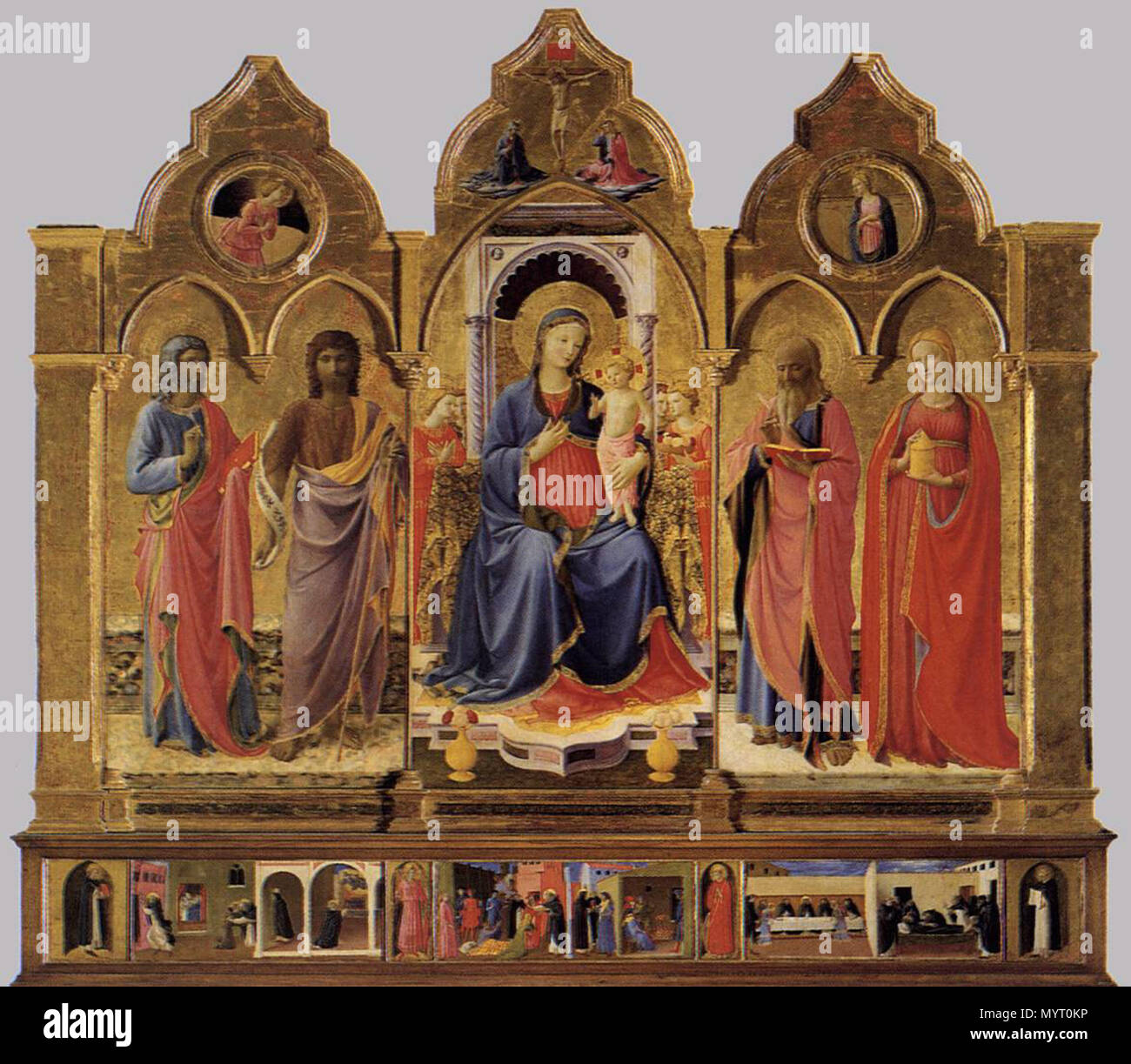 . Cortona Polyptych . circa 1437 358 Angelico, cortona poliptych 01 ...