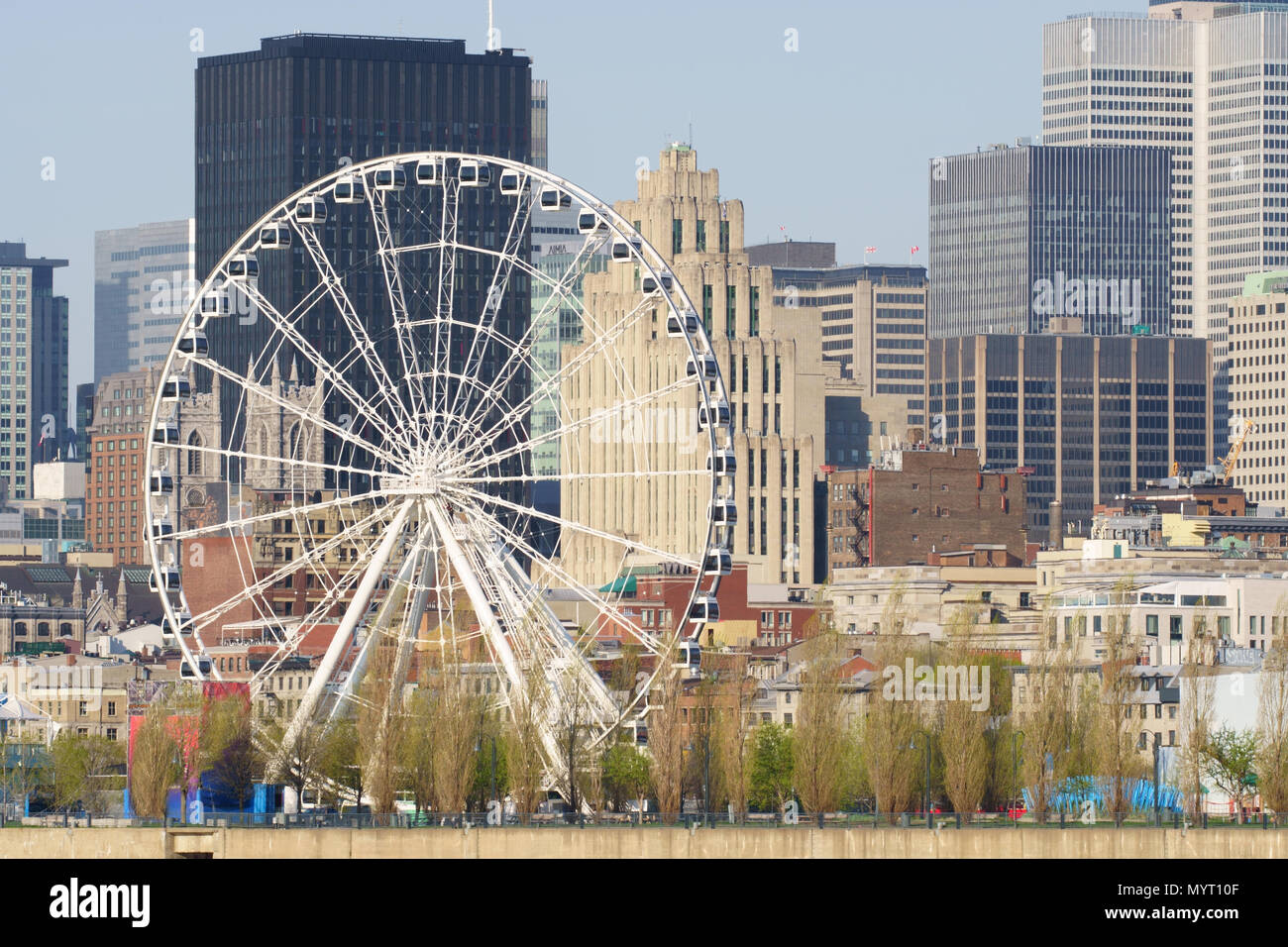 The big wheel of Montreal Stock Photo - Alamy