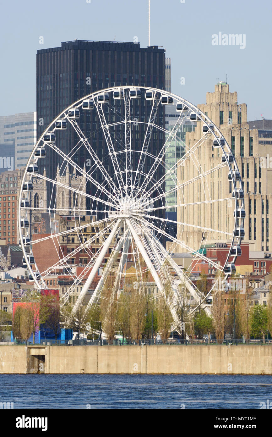The big wheel of Montreal Stock Photo - Alamy