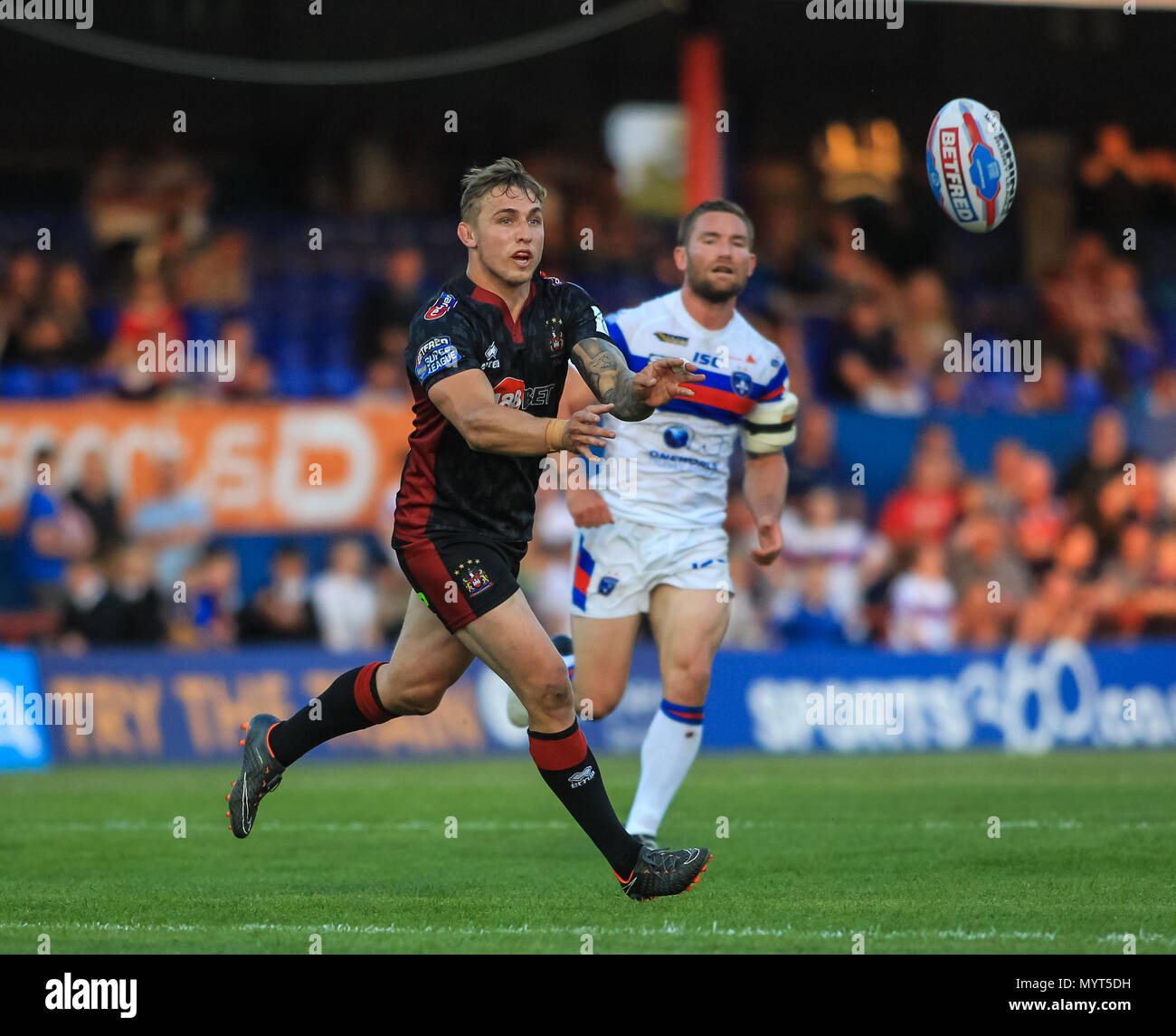 Sam powell wigan warriors hi-res stock photography and images - Alamy