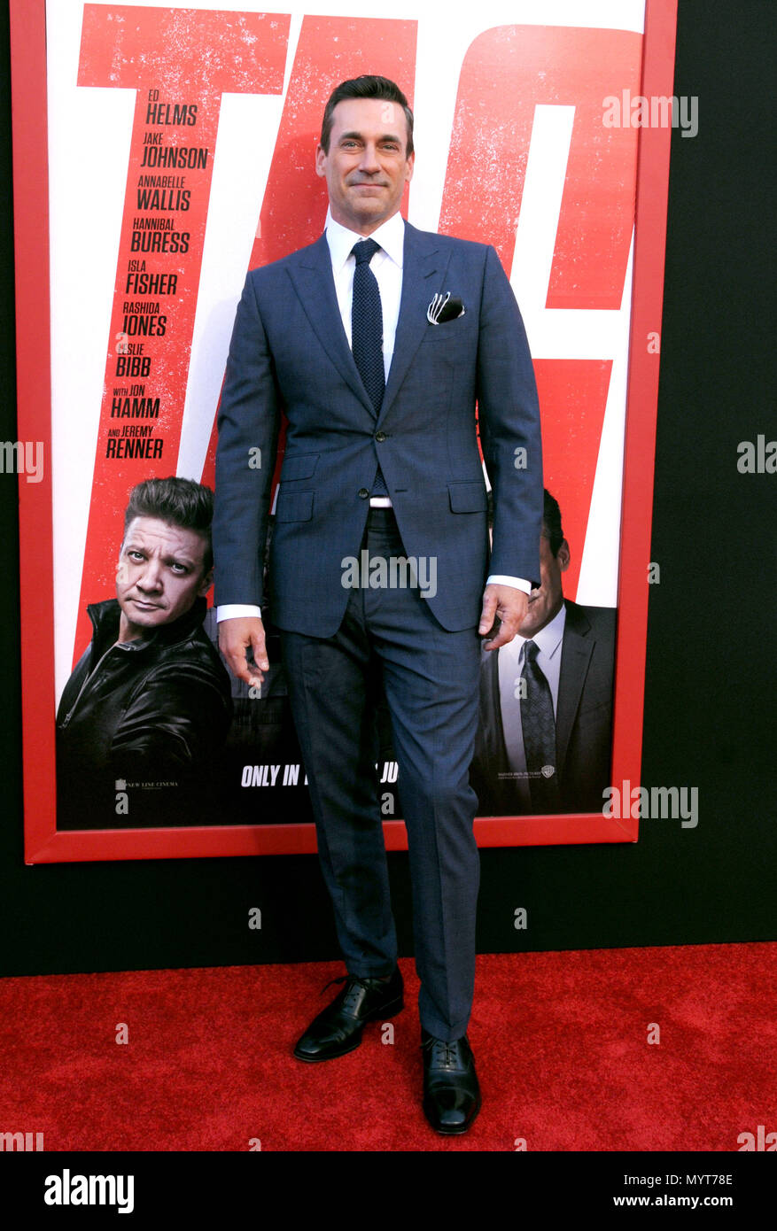 Los Angeles, USA. 7th June, 2018. Actor Jon Hamm attends Warner Bros ...