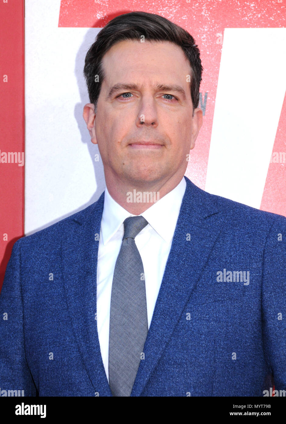 Los Angeles, USA. 7th June, 2018. Actor Ed Helms attends Warner Bros ...