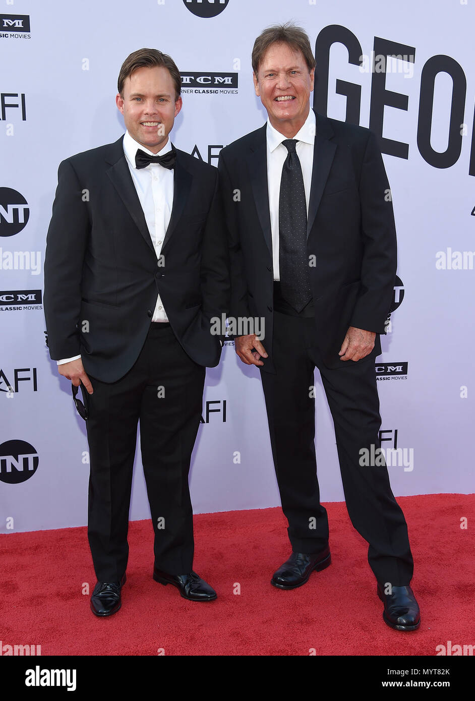 Hollywood, California, USA. 7th June, 2018. Kevin Dees and Rick Dees ...