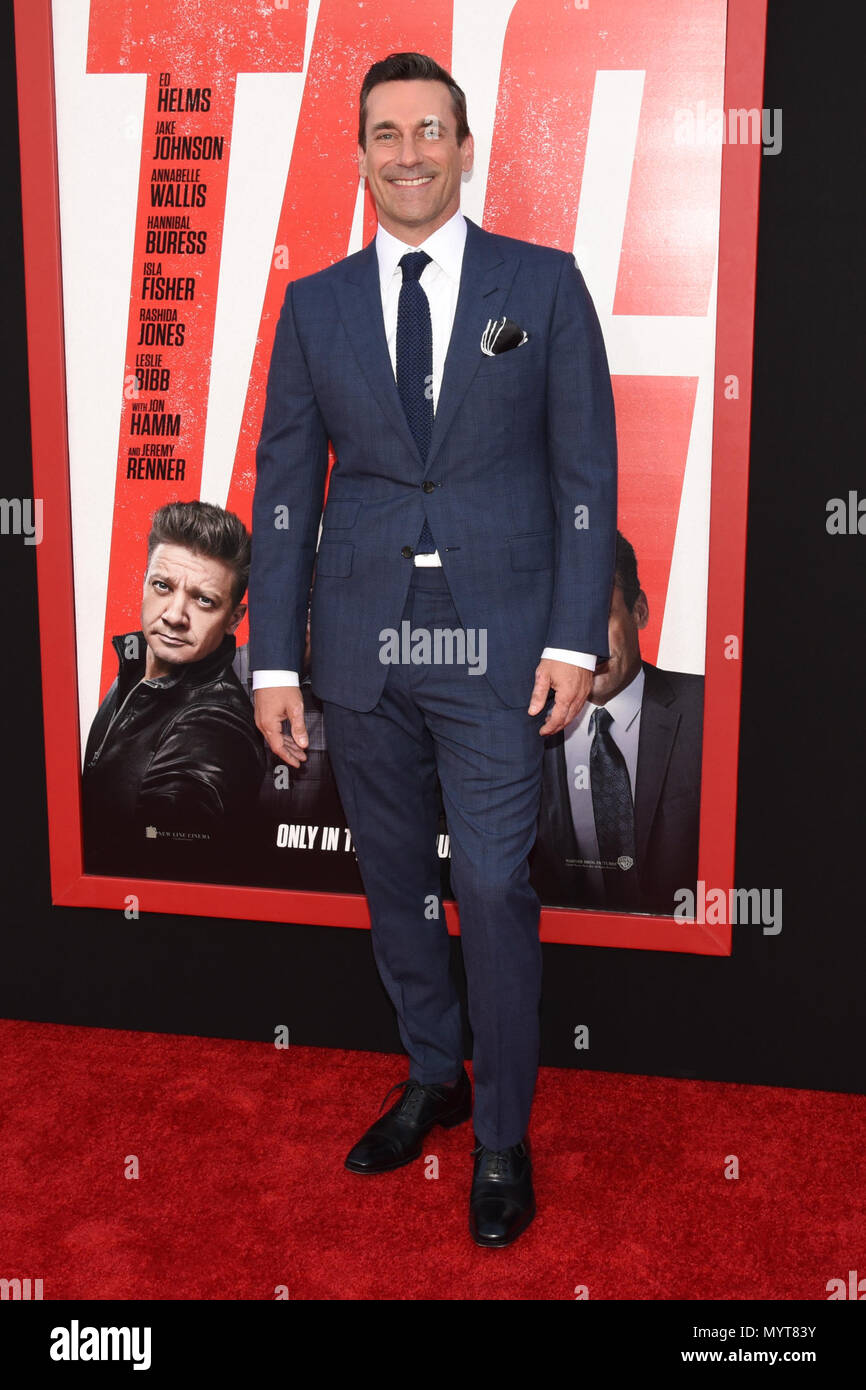 Los Angeles, California, USA. 7th June, 2018. JON HAMM arrives at the ...