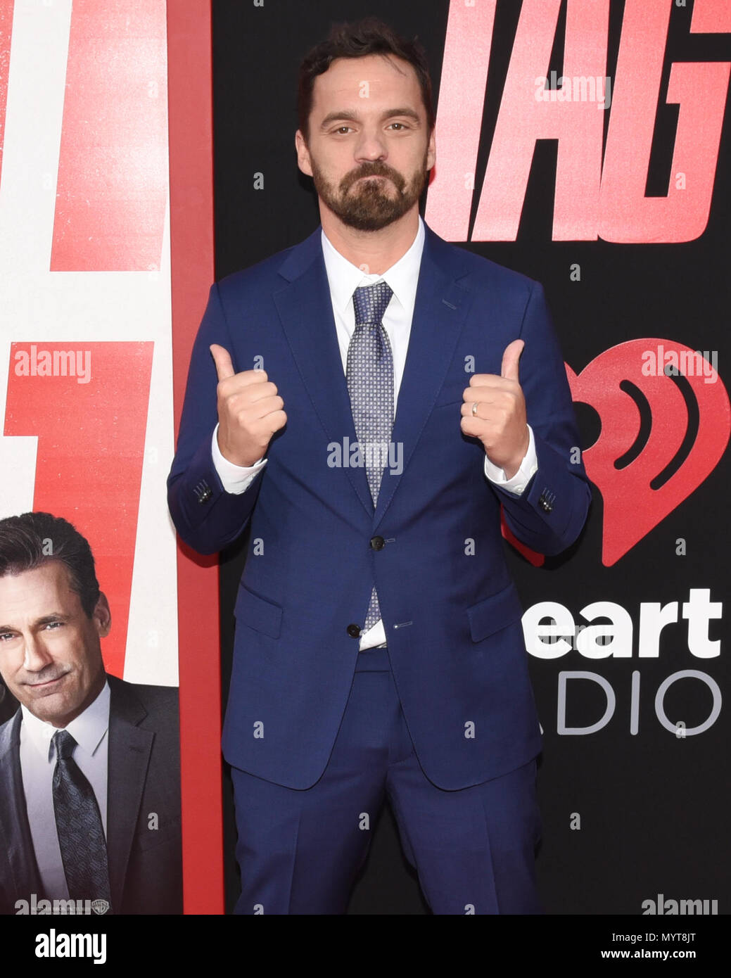 Los Angeles, California, USA. 7th June, 2018. JAKE JOHNSON arrives at ...