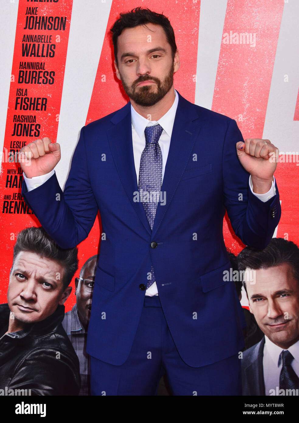 Los Angeles, USA. 7th June, 2018. Jake Johnson 041 attends the premiere ...