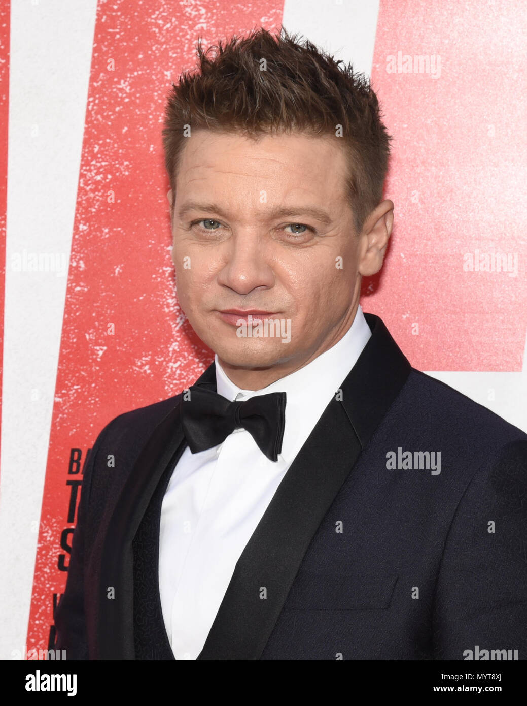 Los Angeles, California, USA. 7th June, 2018. JEREMY RENNER arrives at ...