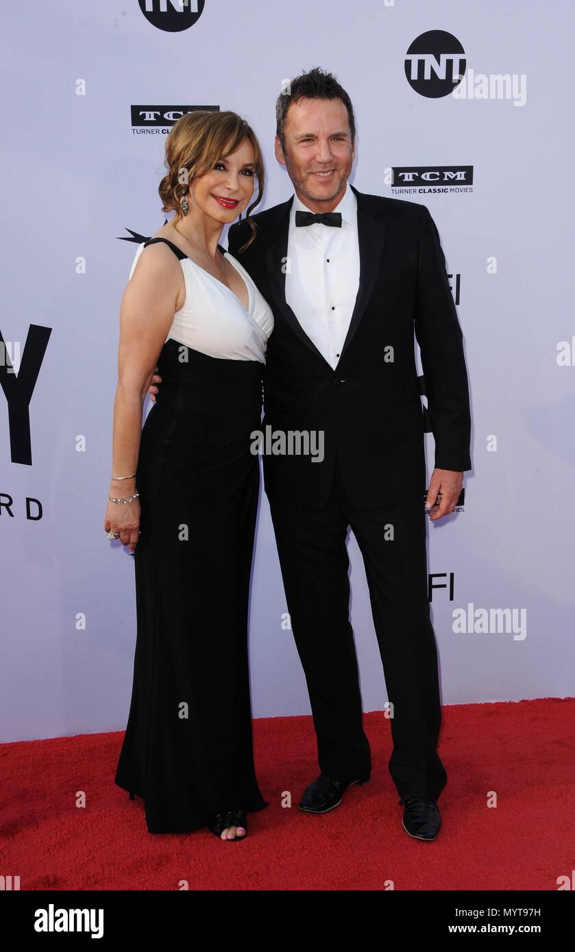 Los Angeles, CA, USA. 7th June, 2018. Sharon Adams, David Millbern at ...