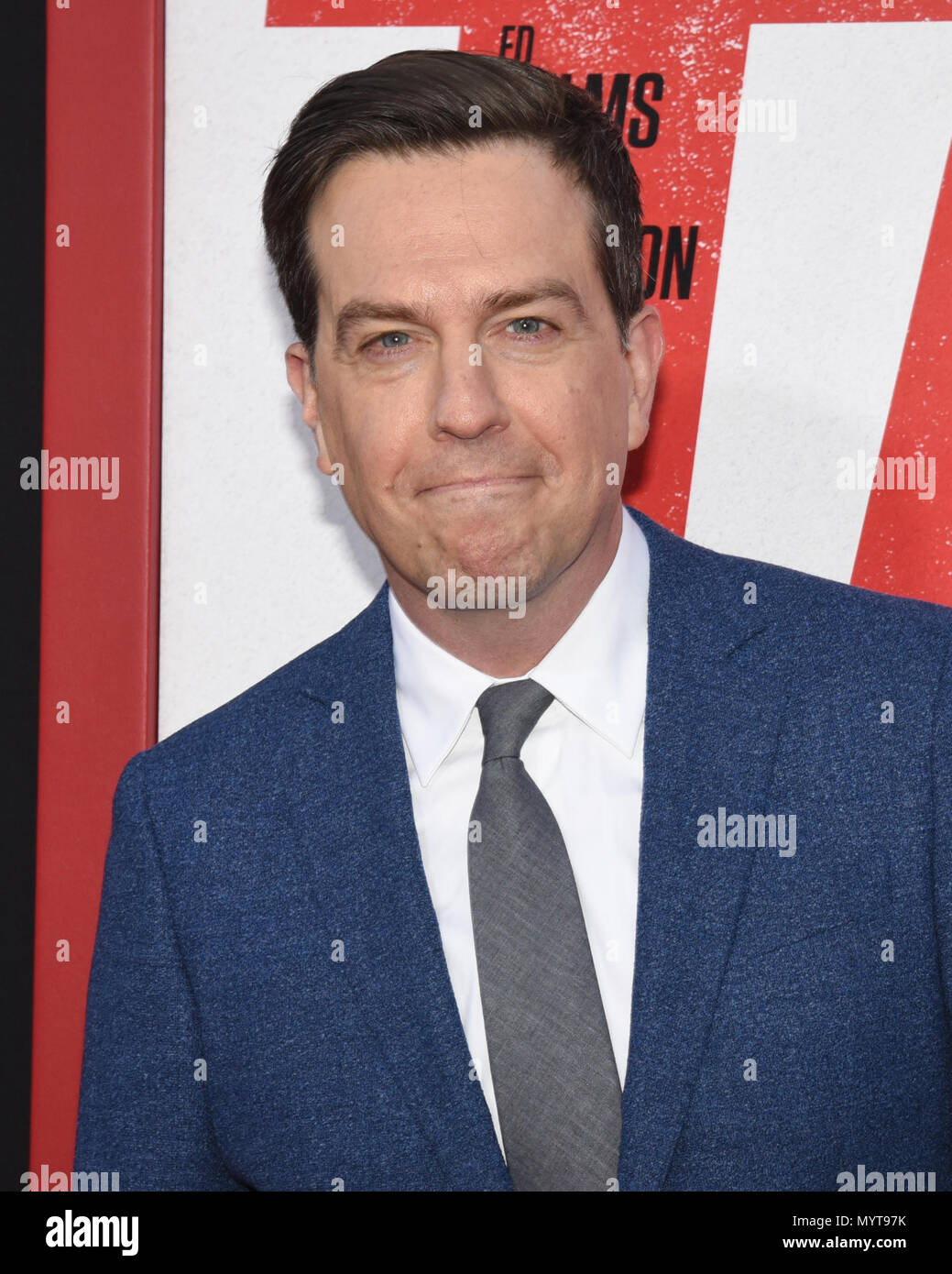 Los Angeles, California, USA. 7th June, 2018. ED HELMS arrives at the ...