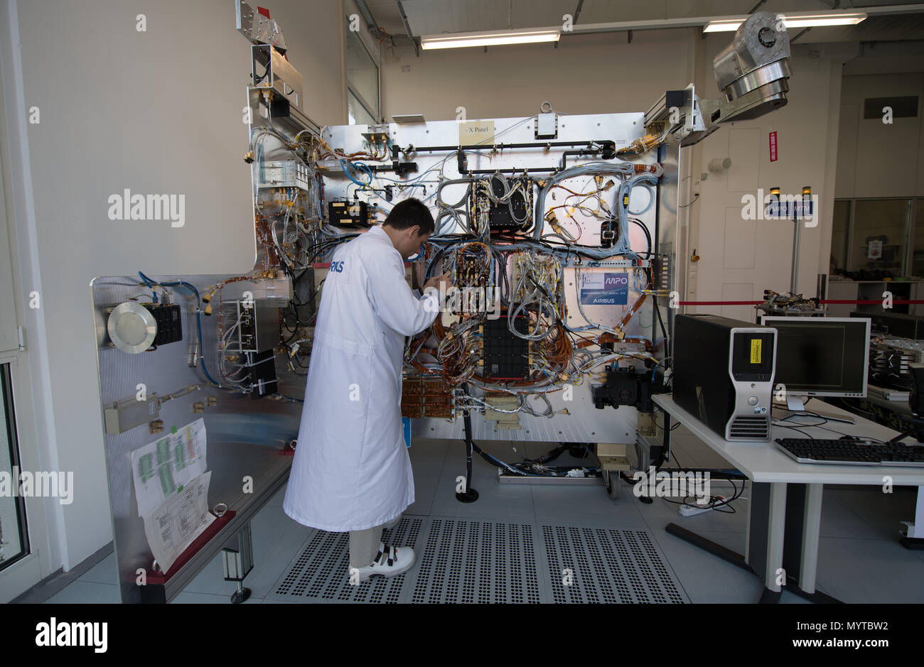 30 May 2018, Germany, Darmstadt: Karel Kotarowski, Airbus engineer ...