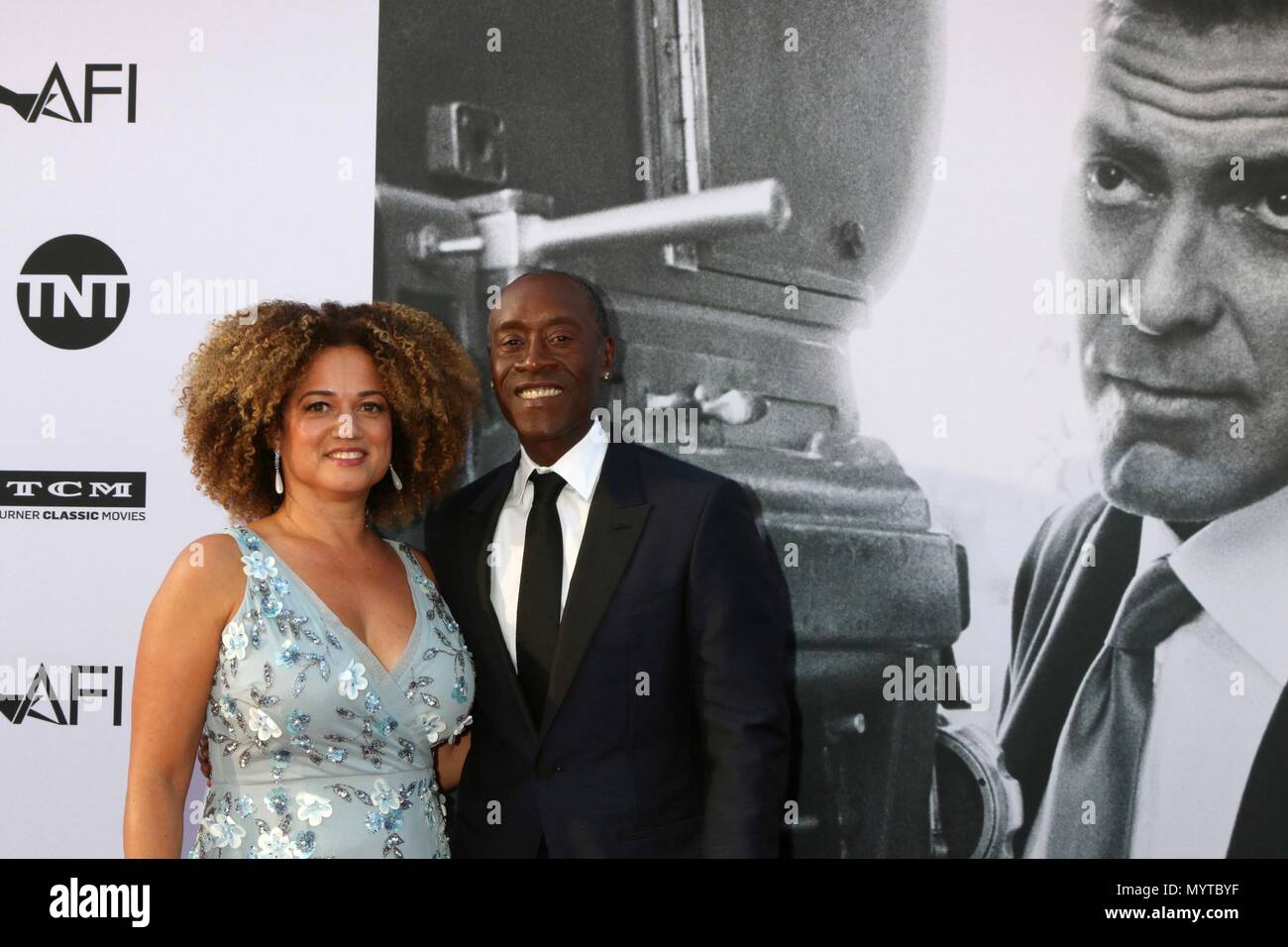 Los Angeles, CA, USA. 7th June, 2018. Bridgid Coulter, Don Cheadle at ...