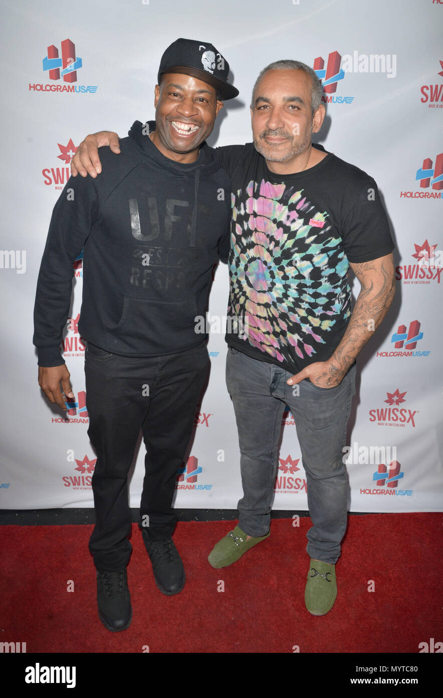 Hollywood, Ca. 07th June, 2018. Dana Dane, Alki David at the Jackie ...
