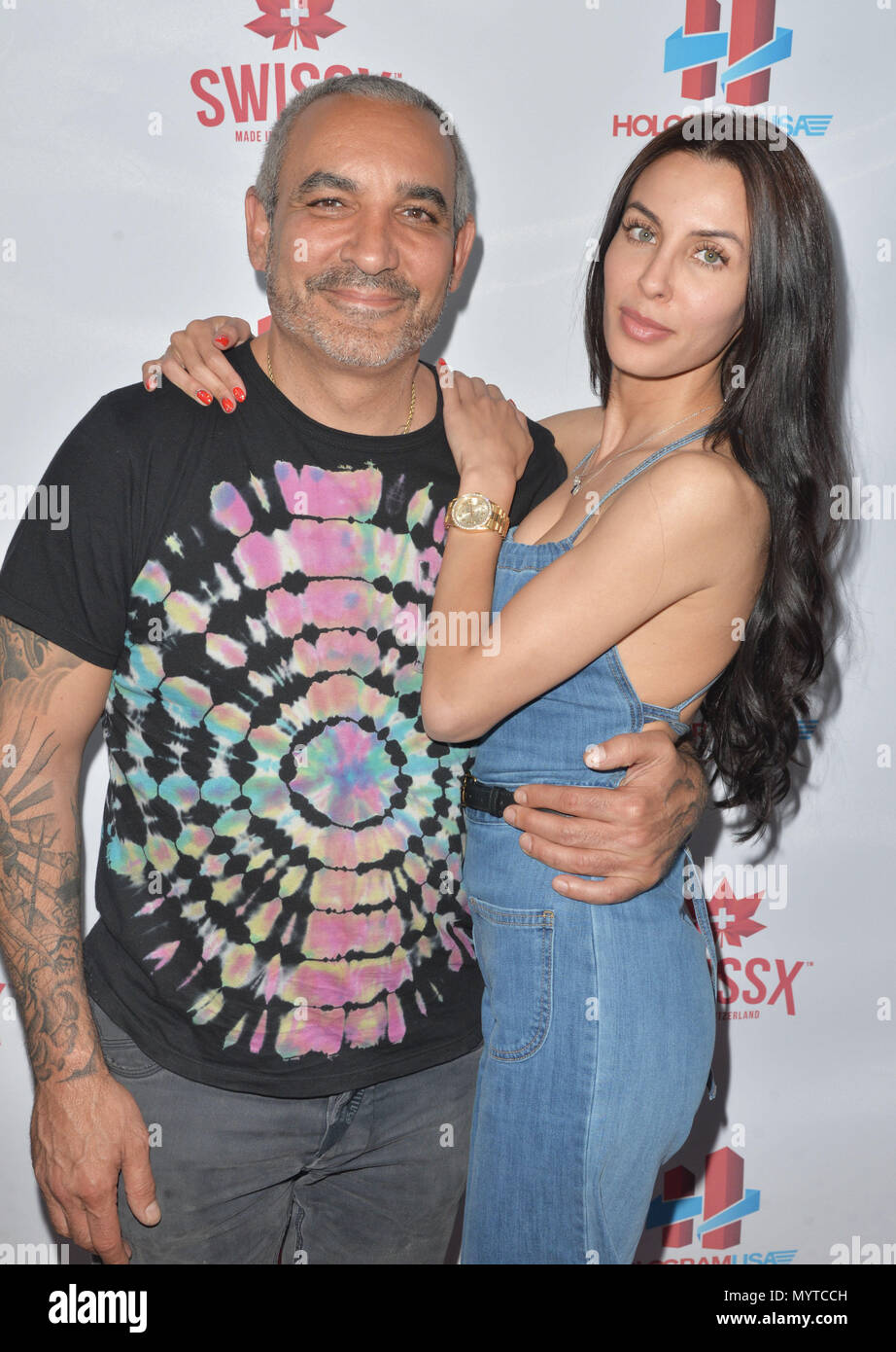 Hollywood, Ca. 07th June, 2018. Leila, Alki David at the Jackie Wilson ...