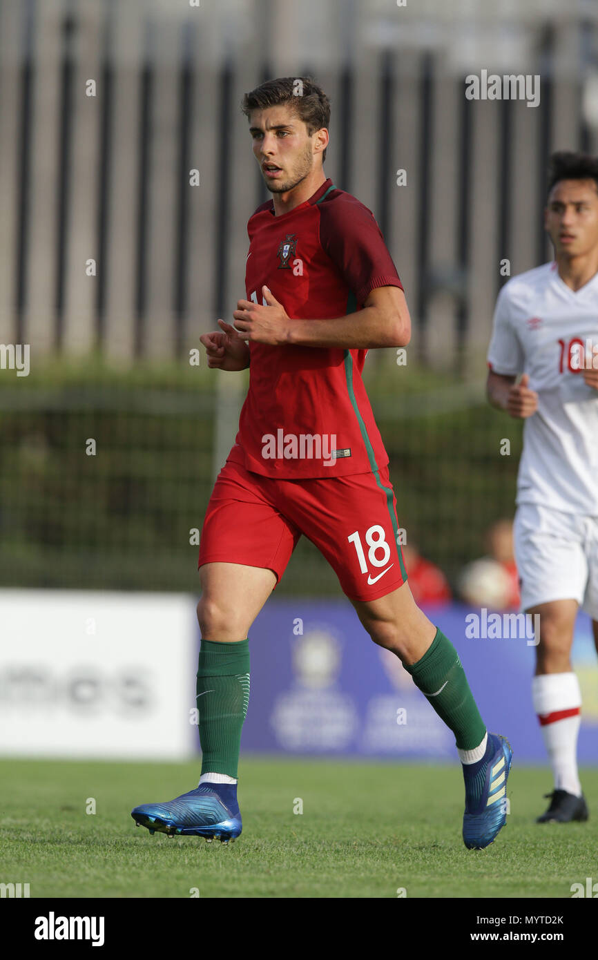 Duarte Valente (POR), 2018 Toulon Tournament Group C match between U-19 ...