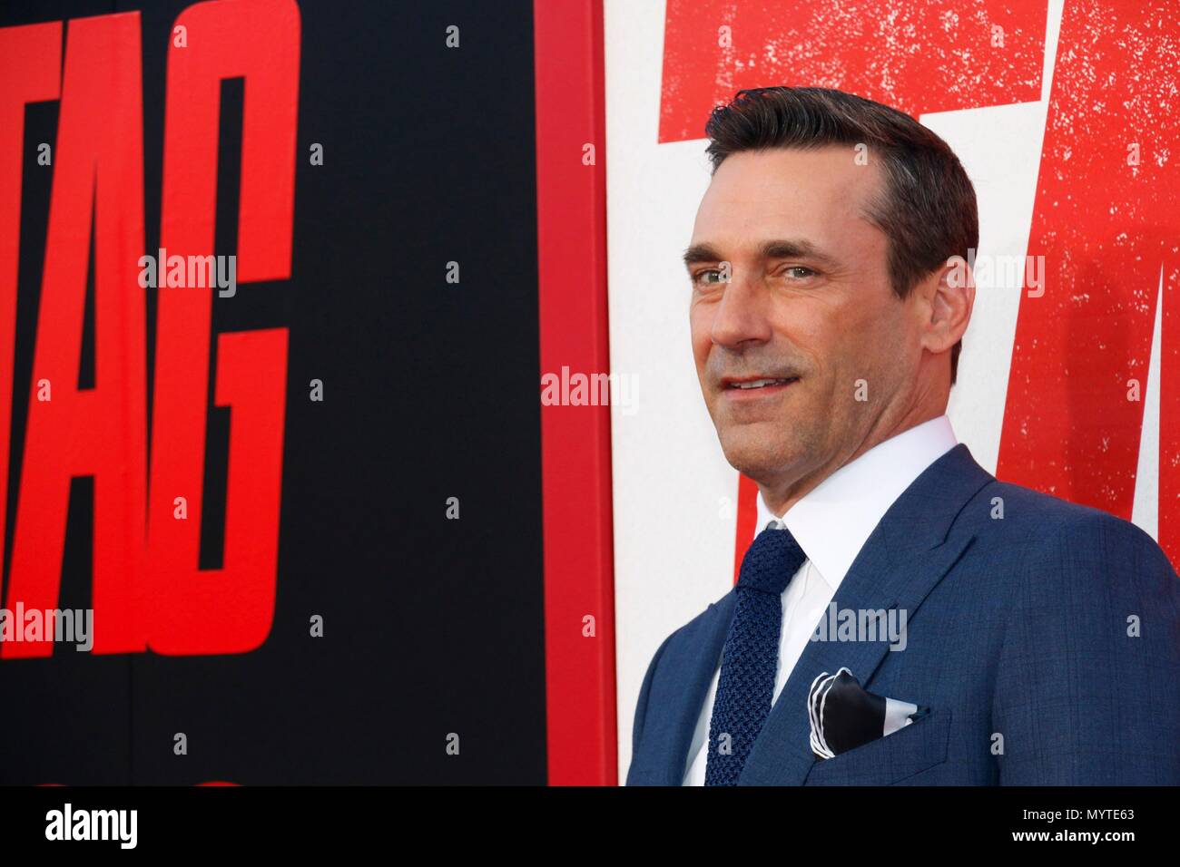 Los Angeles, CA, USA. 7th June, 2018. Jon Hamm at arrivals for TAG ...