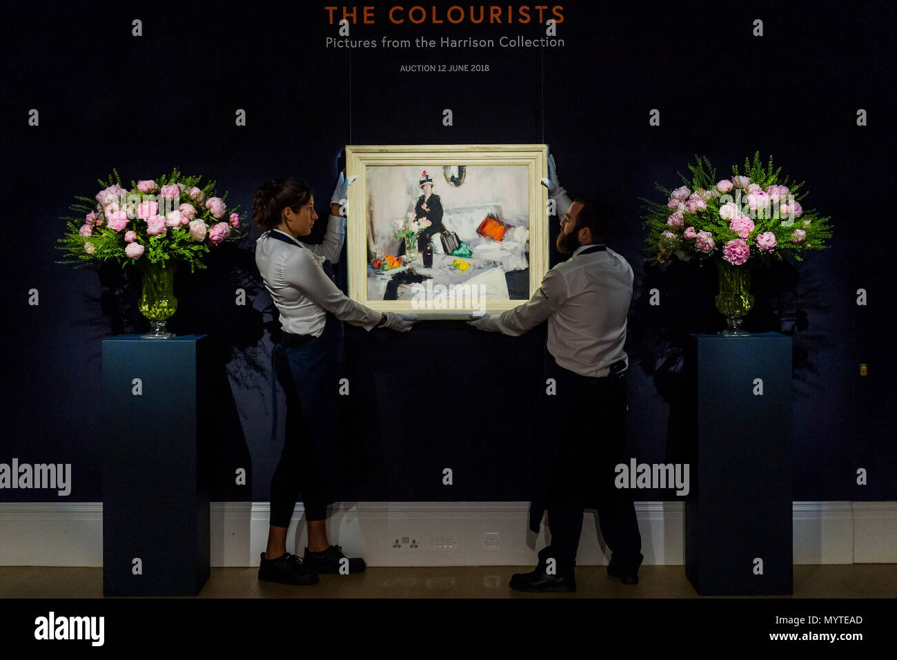 London, UK. 8th Jun, 2018. The White Room, 1915, by Francis Campbell ...