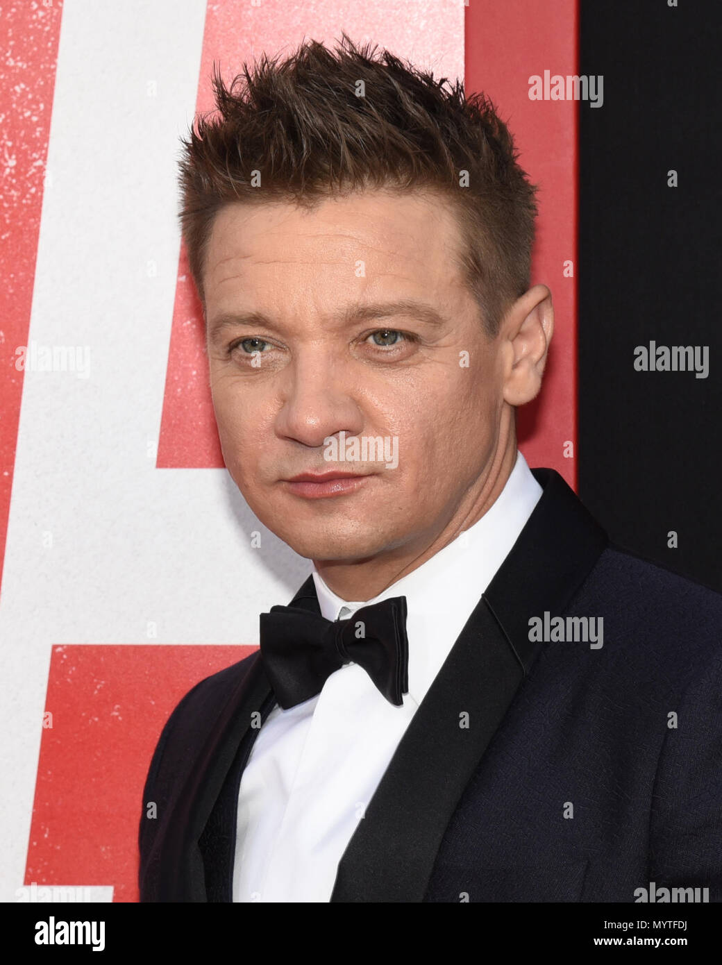 Los Angeles, California, USA. 7th June, 2018. JEREMY RENNER arrives at ...