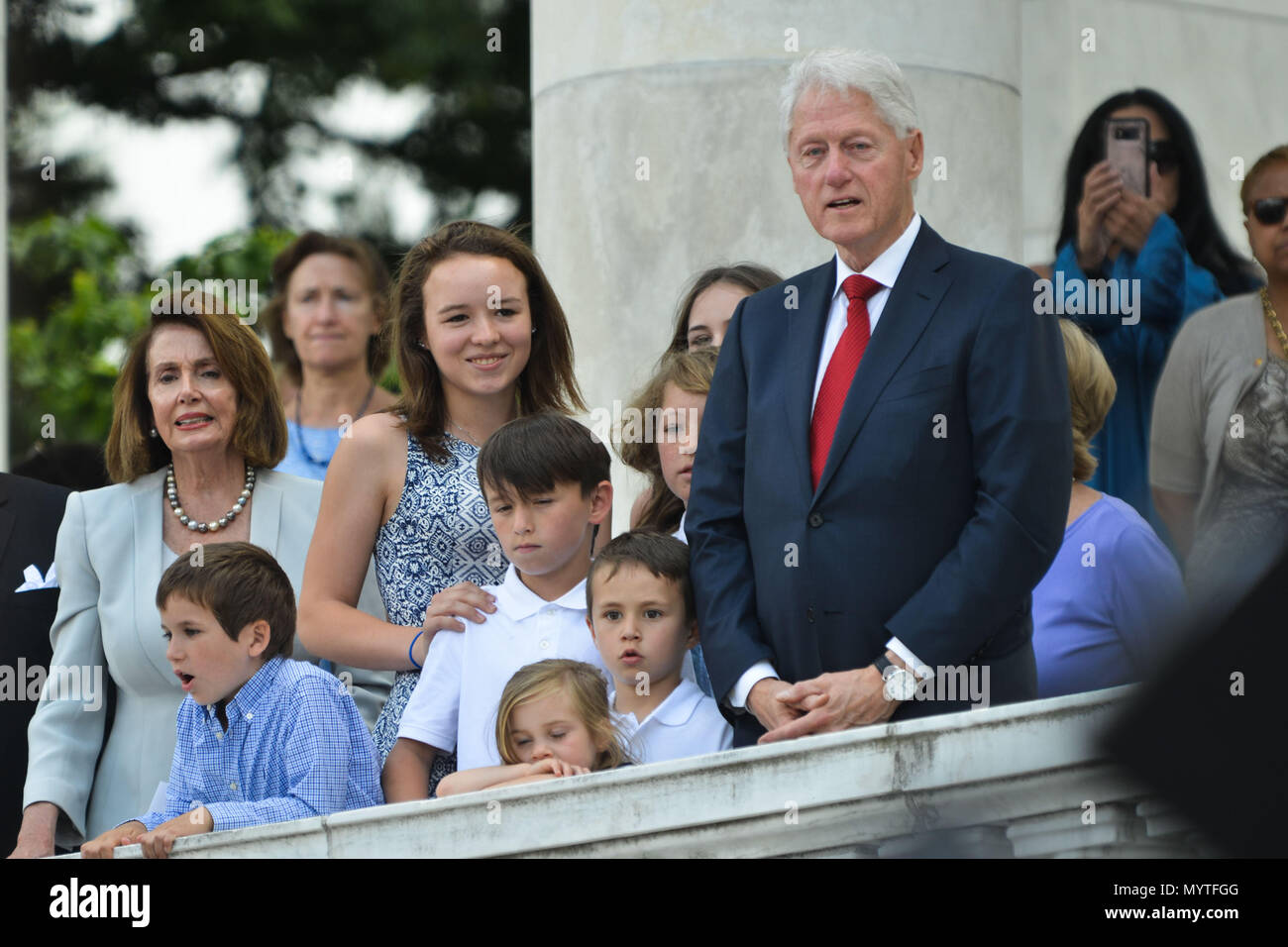 Arlington, DC, USA. 6th June, 2018. House Minority Leader NANCY PELOSI ...