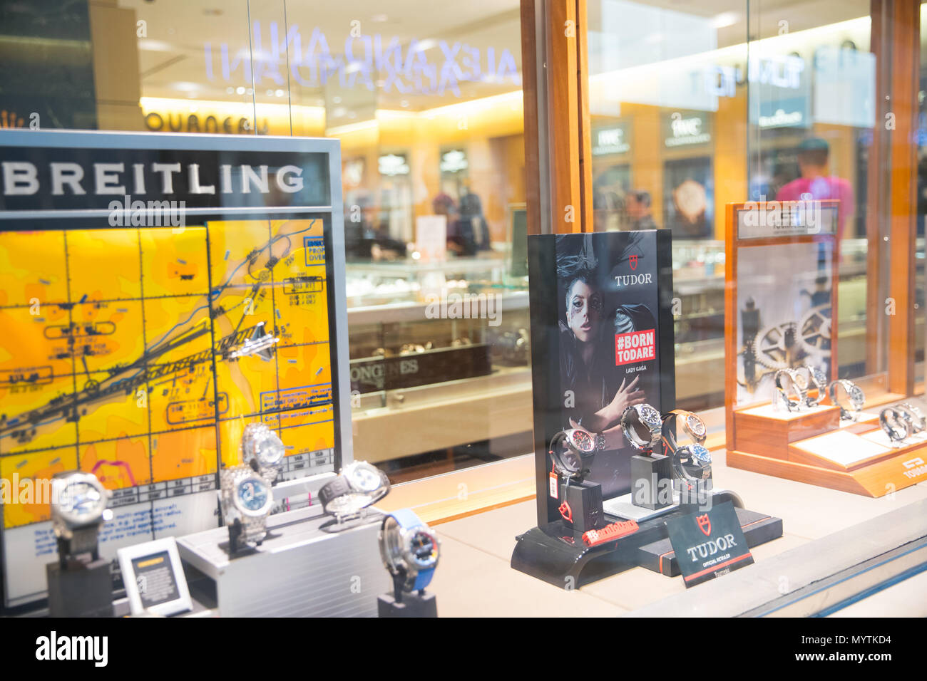 Rolex store interior hi-res stock photography and images - Alamy