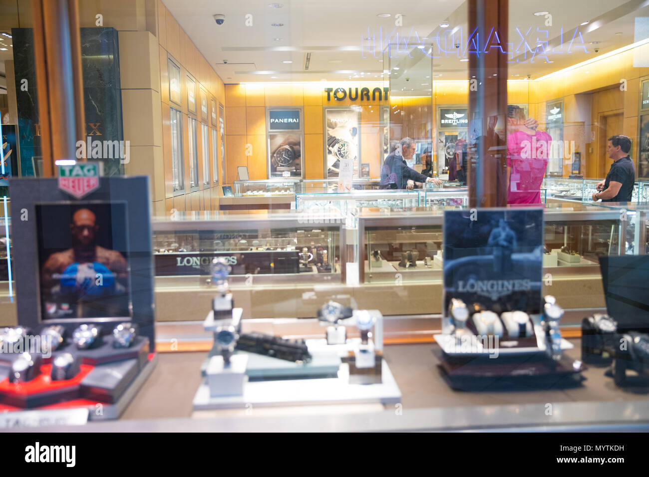 Rolex store interior hi-res stock photography and images - Alamy