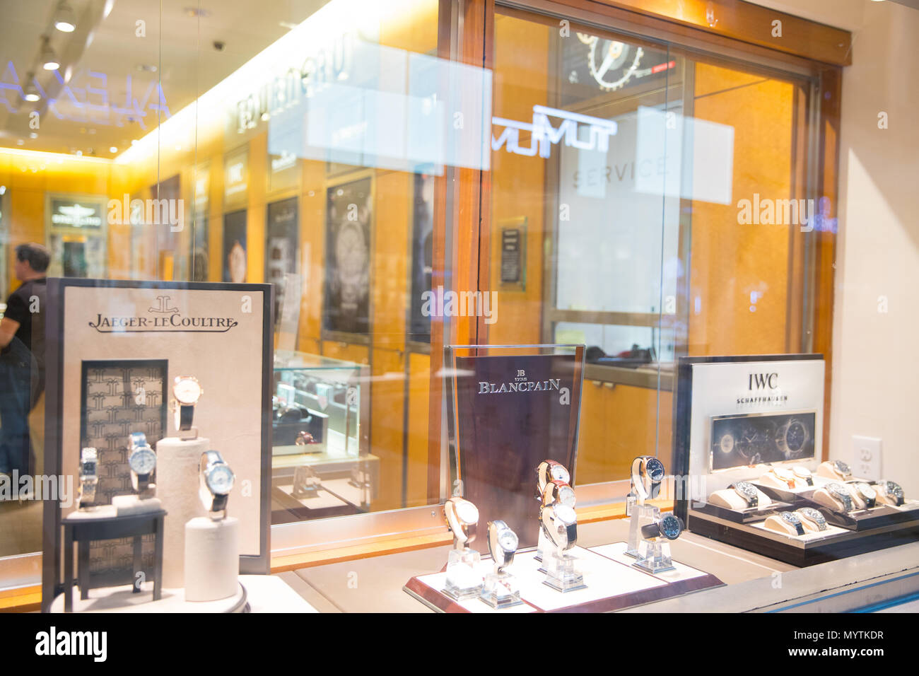 Rolex store interior hi-res stock photography and images - Alamy