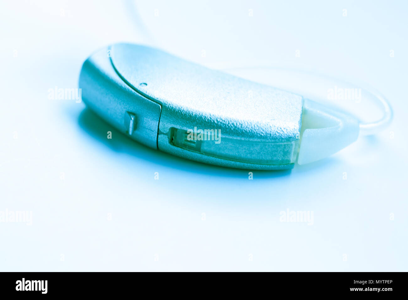 Digital modern technology hearing aid device to help the deaf and har ...