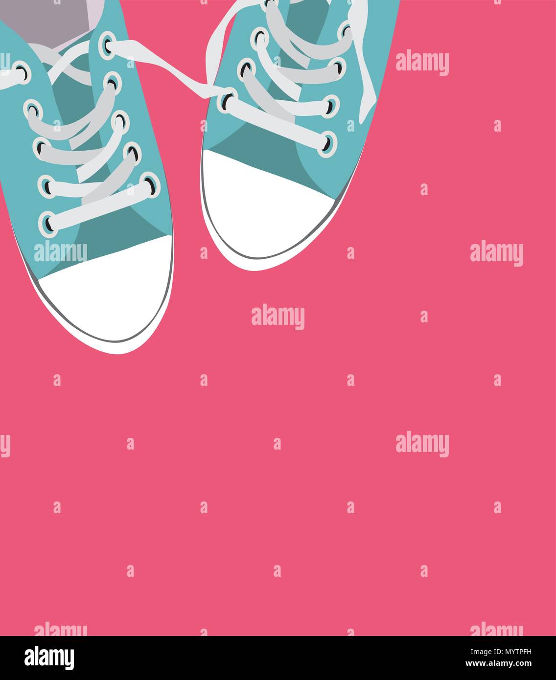 Trainers vector vectors hi-res stock photography and images - Alamy