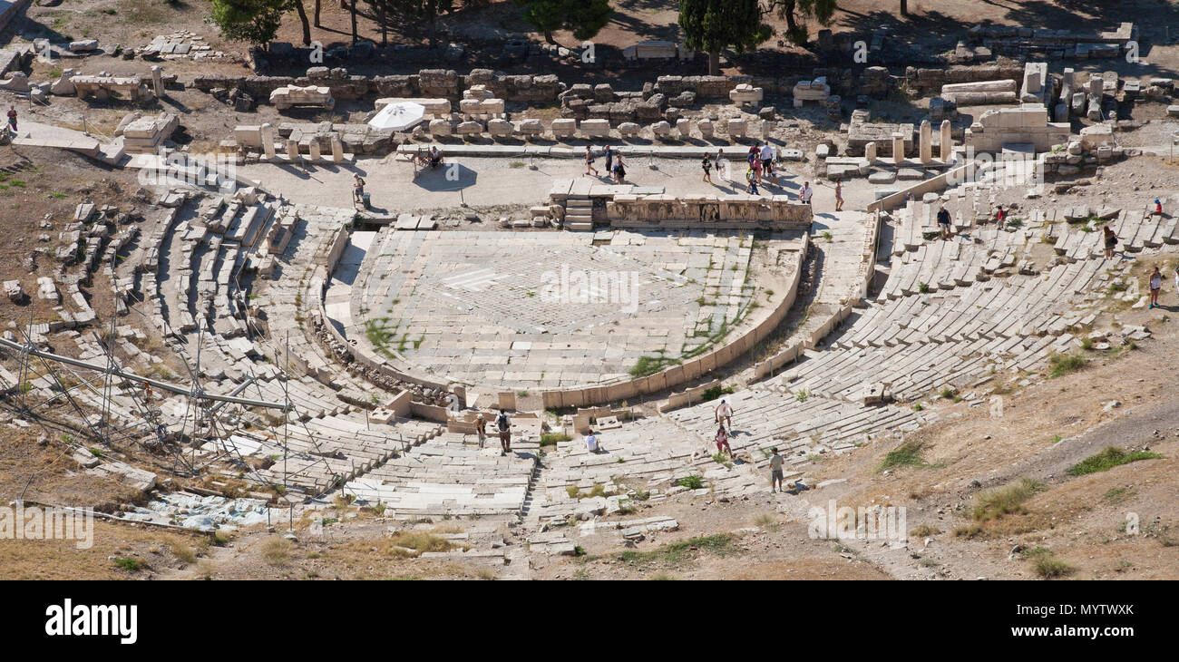 August 31, 2014: Athens, Greece: the steps and stage of the famous ...