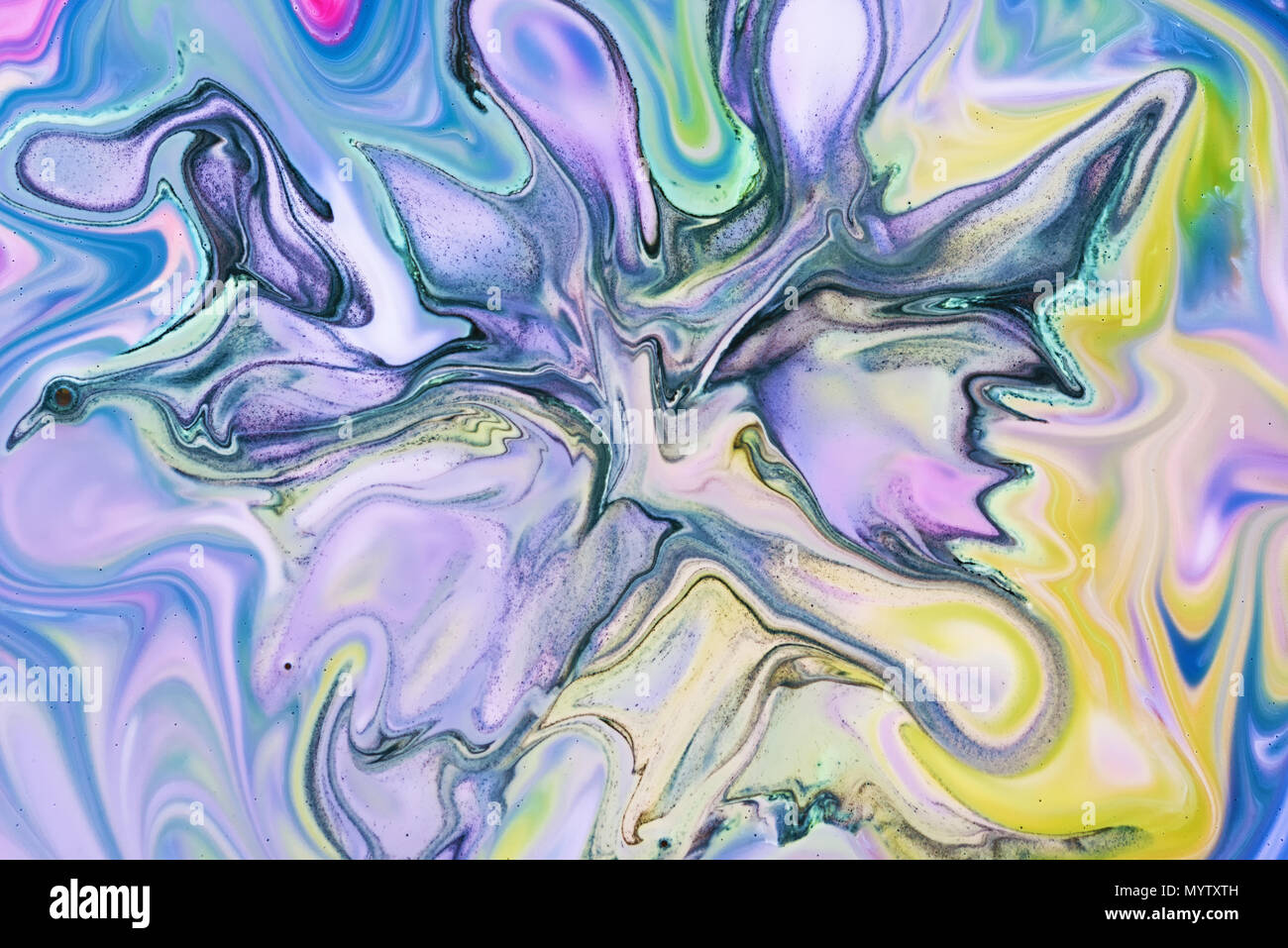 abstract fluid pattern Stock Photo - Alamy