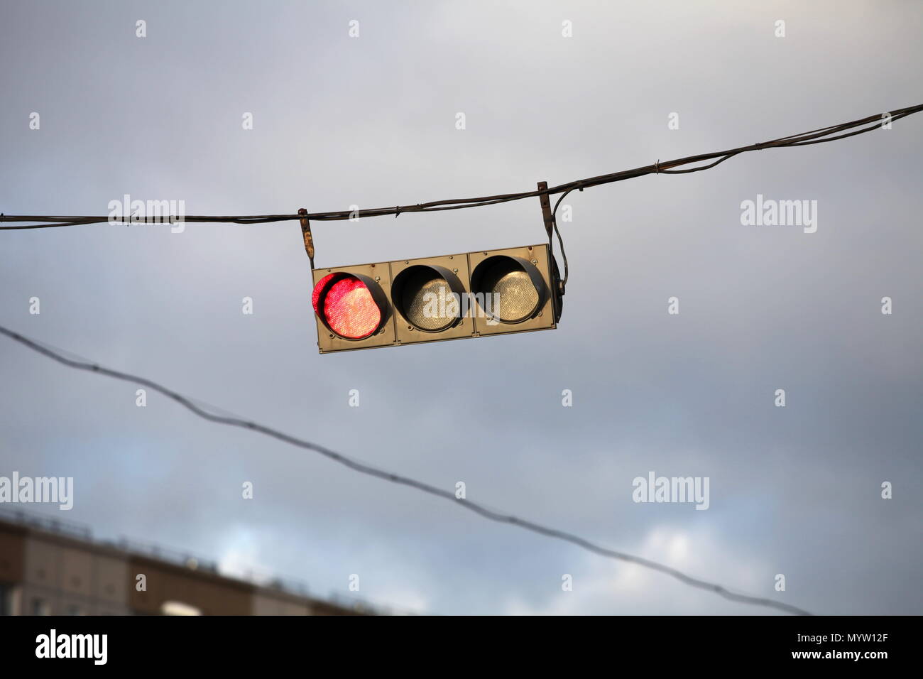 Storm warning light hi-res stock photography and images - Alamy