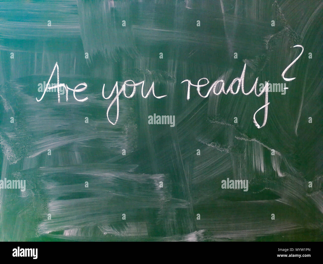Chalk slogan hi-res stock photography and images - Alamy