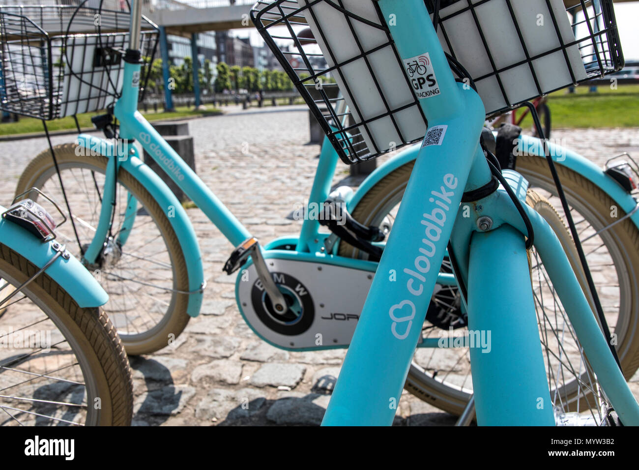 Bike renting station hi-res stock photography and images - Alamy