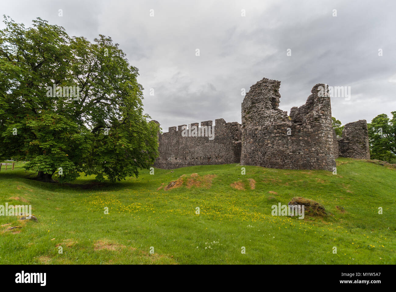 Inverlochy castle fort william scotland hi-res stock photography and ...